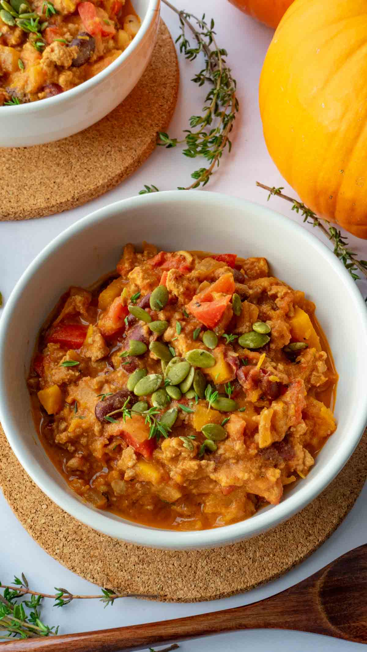 Pumpkin Chili - Cooking Like Kate